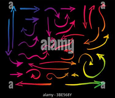 Arrow right button flat gradient color ui icon Stock Vector Image & Art ...