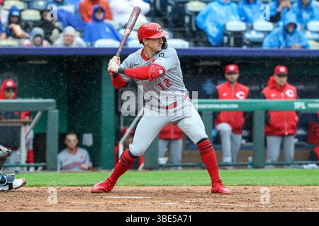 Cincinnati Reds' Austin Hays in action during a baseball game against ...