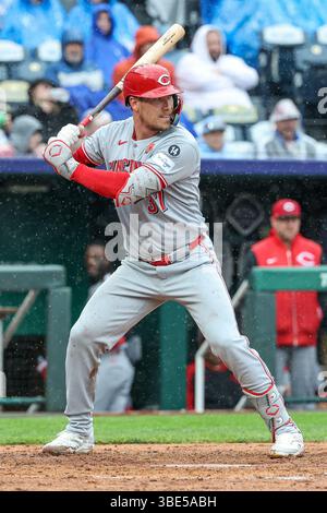 Cincinnati Reds' Tyler Stephenson (37) runs the bases after hitting a ...
