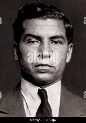 Italian-American gangster and mafia mobster Joe Colombo (center) with ...