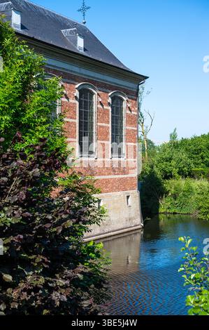 Hof Ter Welle, an old castle landmark, now a special youth care house ...