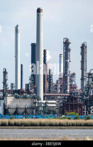 Total Energies oil refinery at the Port of Antwerp, Belgium 17 May 2025 ...