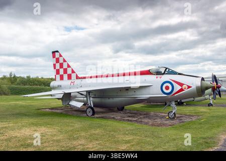 Solway Aviation Museum - English Electric Lightning F53 ZF583 Stock ...