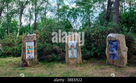 Standing Stones Quarrelwood, Elgin Stock Photo - Alamy
