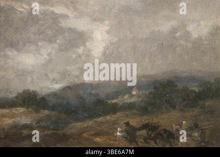 Landscape Sketch John Gilbert (1817-1897 Stock Photo - Alamy