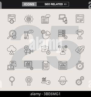 Website content creation icon. Vector design development. Man designer ...