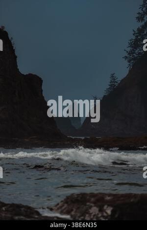 PNW Beach Coastal Landscape Photography Stock Photo - Alamy