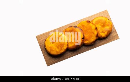 Delicious grilled arepa from Boyaca - Traditional Colombian food Stock ...