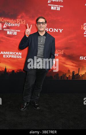 Jason Weinberg attends the World Premiere of "Karate Kid: Legends" on ...