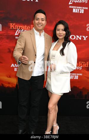 Alan Yang attends the world premiere of "Karate Kid: Legends" at the ...