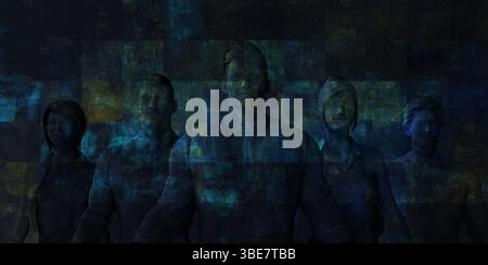 Technology Visual Concept of a Corporate Business Stock Photo - Alamy