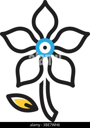 Icon for periwinkle, classic Stock Vector Image & Art - Alamy