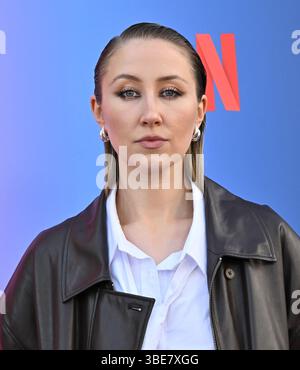 Hollywood, USA. 27th May, 2025. Soledad Campos arriving to Netflix's ...
