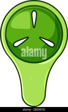 easy egg separator tool cartoon vector illustration Stock Vector Image ...