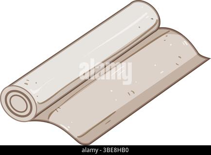 sterile gauze roll cartoon vector illustration Stock Vector Image & Art ...