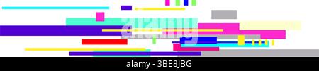 anomaly glitch error cartoon vector illustration Stock Vector Image ...