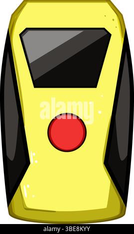 signal gps beacon cartoon vector illustration Stock Vector Image & Art ...