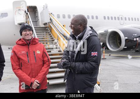 Foreign Secretary David Lammy and Norway's Foreign Minister Barth Eide ...