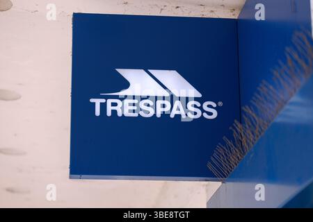 Trespass an outdoor clothing and equipment shop Stock Photo - Alamy