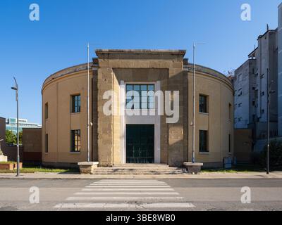 Building from the '30s in a fascist architectural style, Italy Stock ...