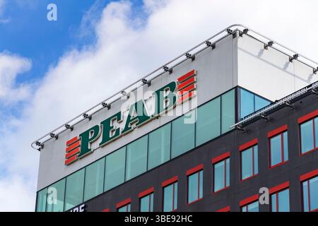 Peab AB construction and civil engineering company headquarters on May ...