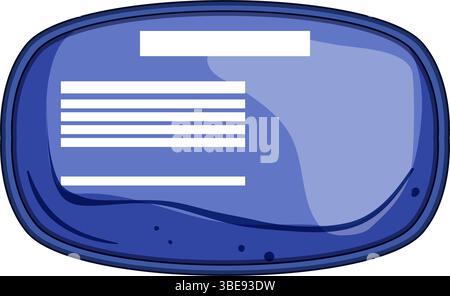 recovery ice pack for injuries cartoon vector illustration Stock Vector ...
