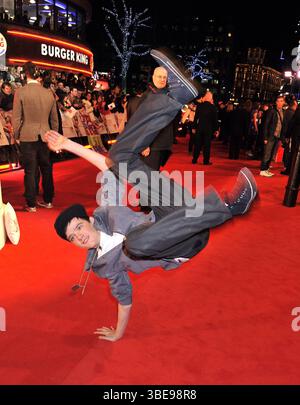 Marley And Me Premiere - London. George Sampson arriving for the ...