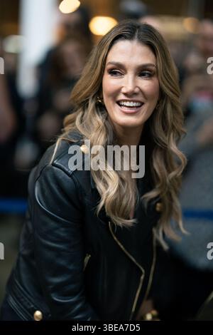 LONDON, ENGLAND - MAY 28: Delta Goodrem performs on the Sir Elton John ...