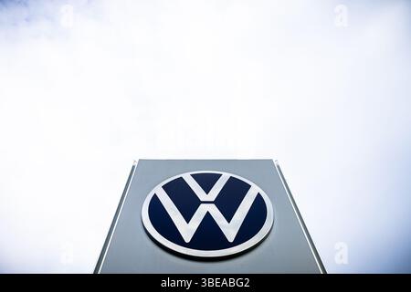 Wolfsburg, Germany. 27th May, 2025. The new Volkswagen currywurst for ...