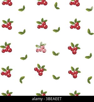cranberry seamless pattern. Background, wallpaper, seamless, texture ...
