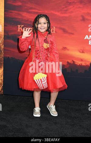 Phoenix Chan-Frazier attends the World Premiere of "Karate Kid: Legends ...