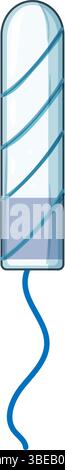 insertion tampon cartoon vector illustration Stock Vector Image & Art ...