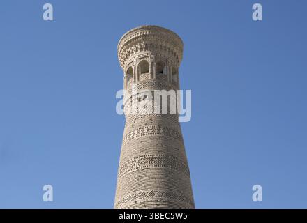 High oval tower of bricks, ancient Asian buildings. the details of the ...