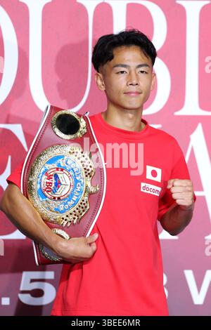 Kanagawa, Japan. 28th May, 2025. (L-R) Yuna Hara, Tsubasa Narai Boxing ...