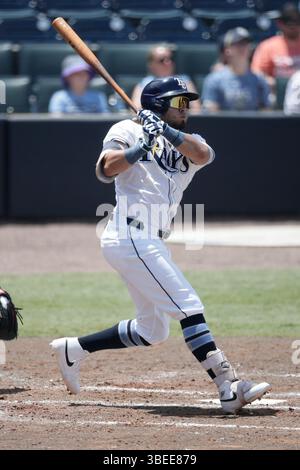 Minnesota Twins' Kody Clemens hits a single against the Arizona ...