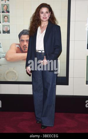 Debra Messing attends the Focus Features' premiere of "The Phoenician ...