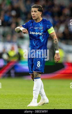 Wroclaw, Poland. 28th May, 2025. Team of Chelsea FC poses for a group ...