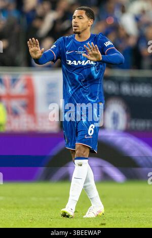 Wroclaw, Poland. 28th May, 2025. Team of Chelsea FC poses for a group ...