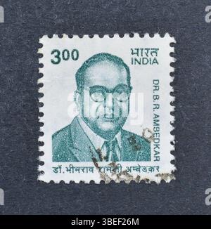 INDIA - CIRCA 2001: stamp printed by India, shows Subhas Chandra Bose ...