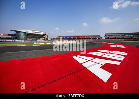 ABB Branding trackside during the Shanghai ePrix, 10th and 11th round ...