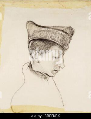 This 1918 charcoal drawing by Henry Ossawa Tanner depicts the American ...