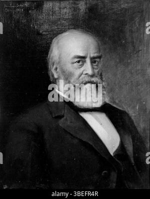 Carter Henry Harrison, a prominent American politician, is depicted in ...