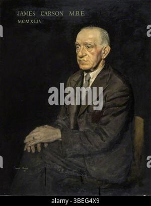 Baird-James Carson MBE-1944 Stock Photo - Alamy