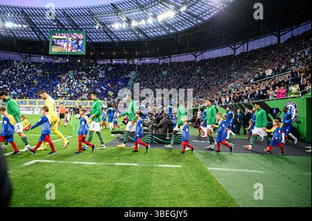 WROCLAW, POLAND - 28 MAY, 2025: Adrian - The final match UEFA Europa ...