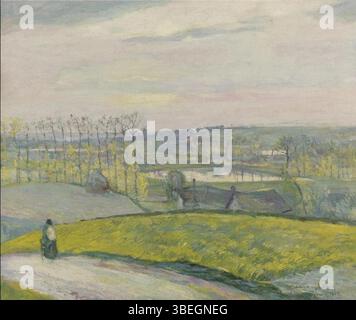 This Cubist painting by Albert Gleizes portrays a house in Bermuda ...