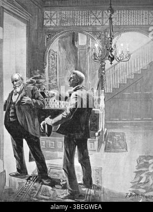 Carter Harrison, Sr. - Mayor of Chicago 1879 - 1893 Stock Photo - Alamy