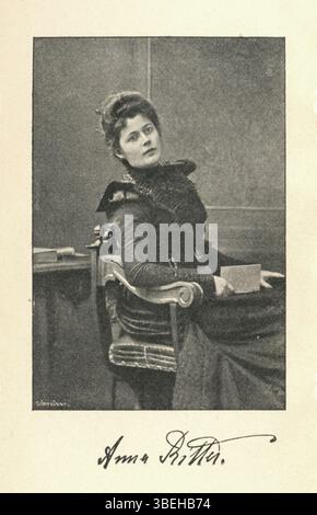 Anna Ritter 1898 Stock Photo - Alamy