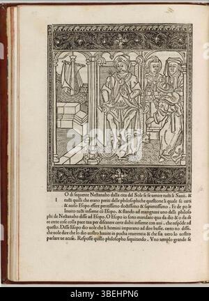 This illustration for The Life of Aesop by an anonymous Italian artist ...