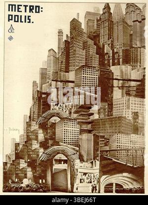 Metropolis is a 1927 German expressionist science-fiction silent film ...