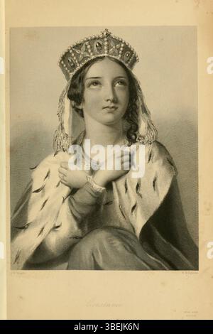 This painting by John William Wright from 1849 depicts Portia, the wife ...